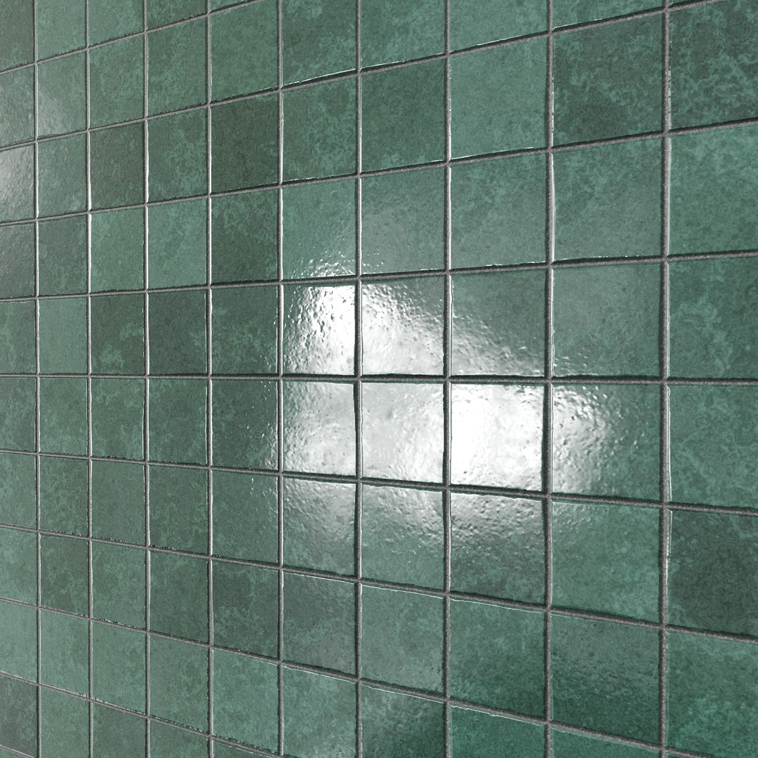 3D Wall Tiles Material Set 02 - TurboSquid 2095272