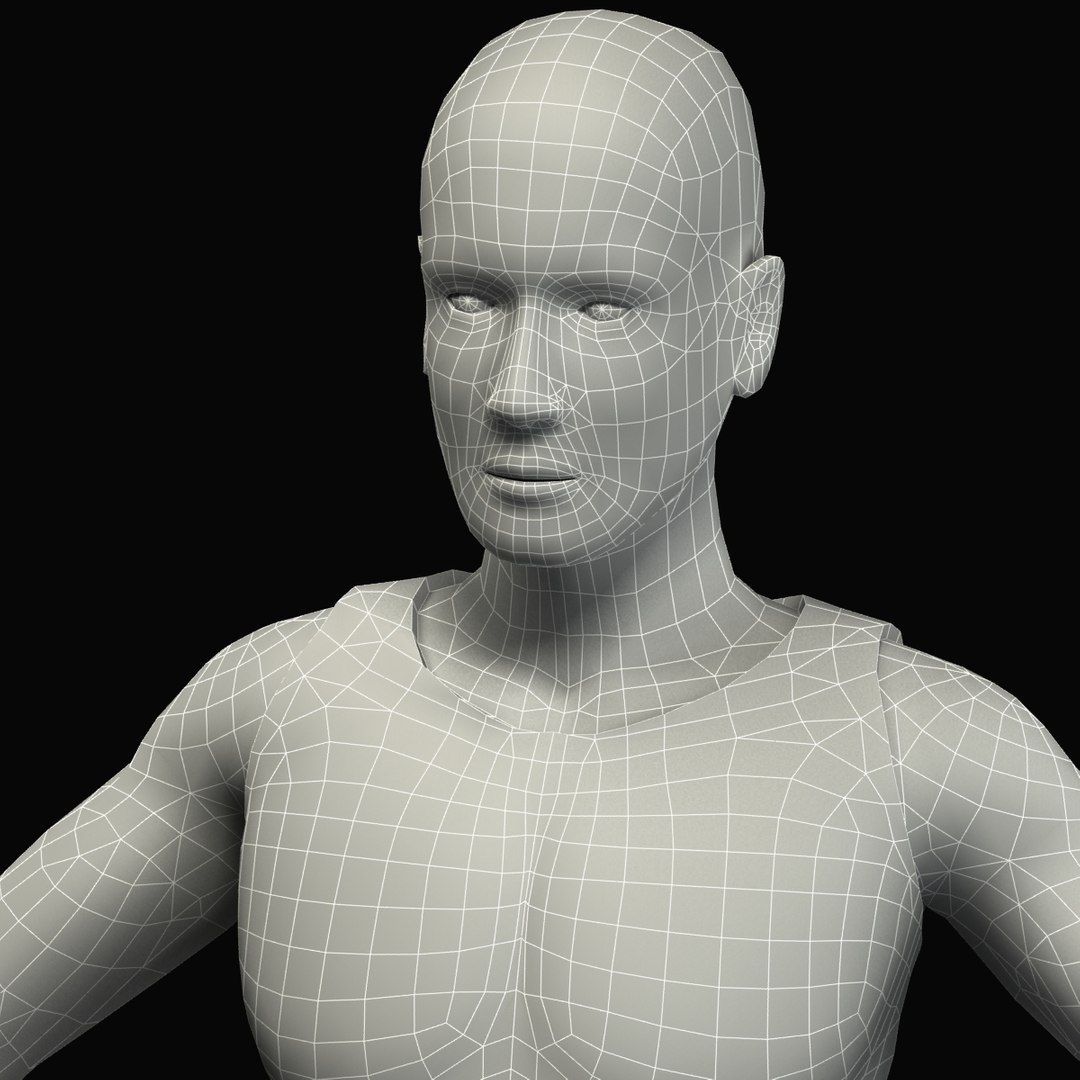 Track Field Athlete 3d Model