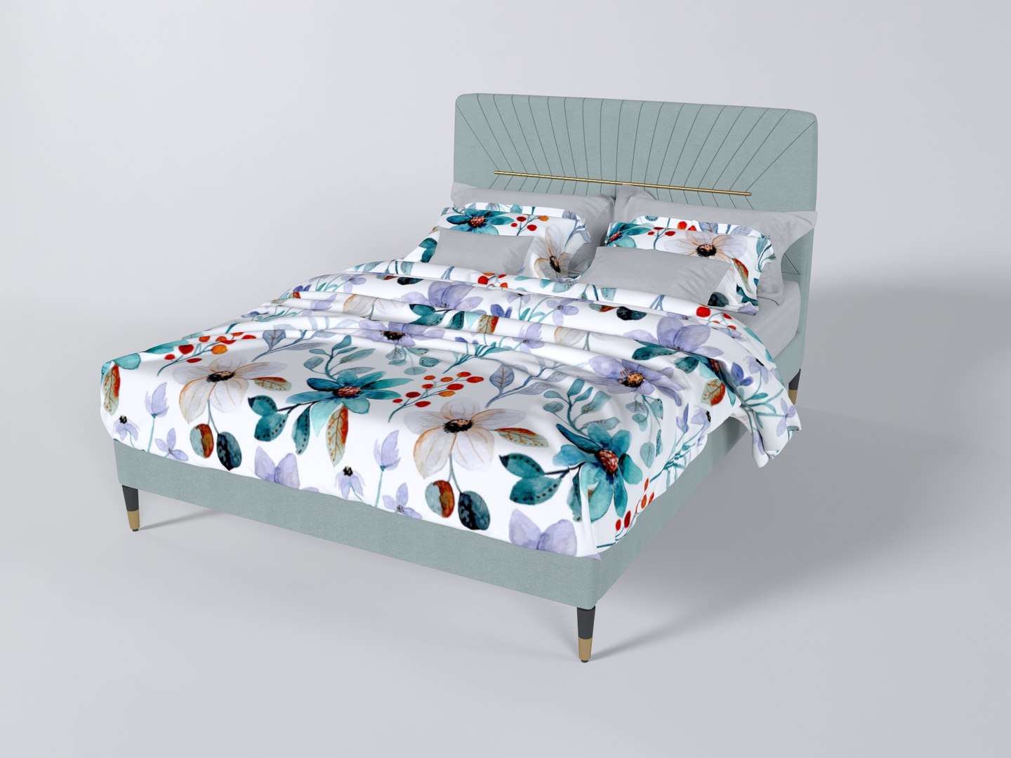 Donna Bed HC 3D - TurboSquid 1914809
