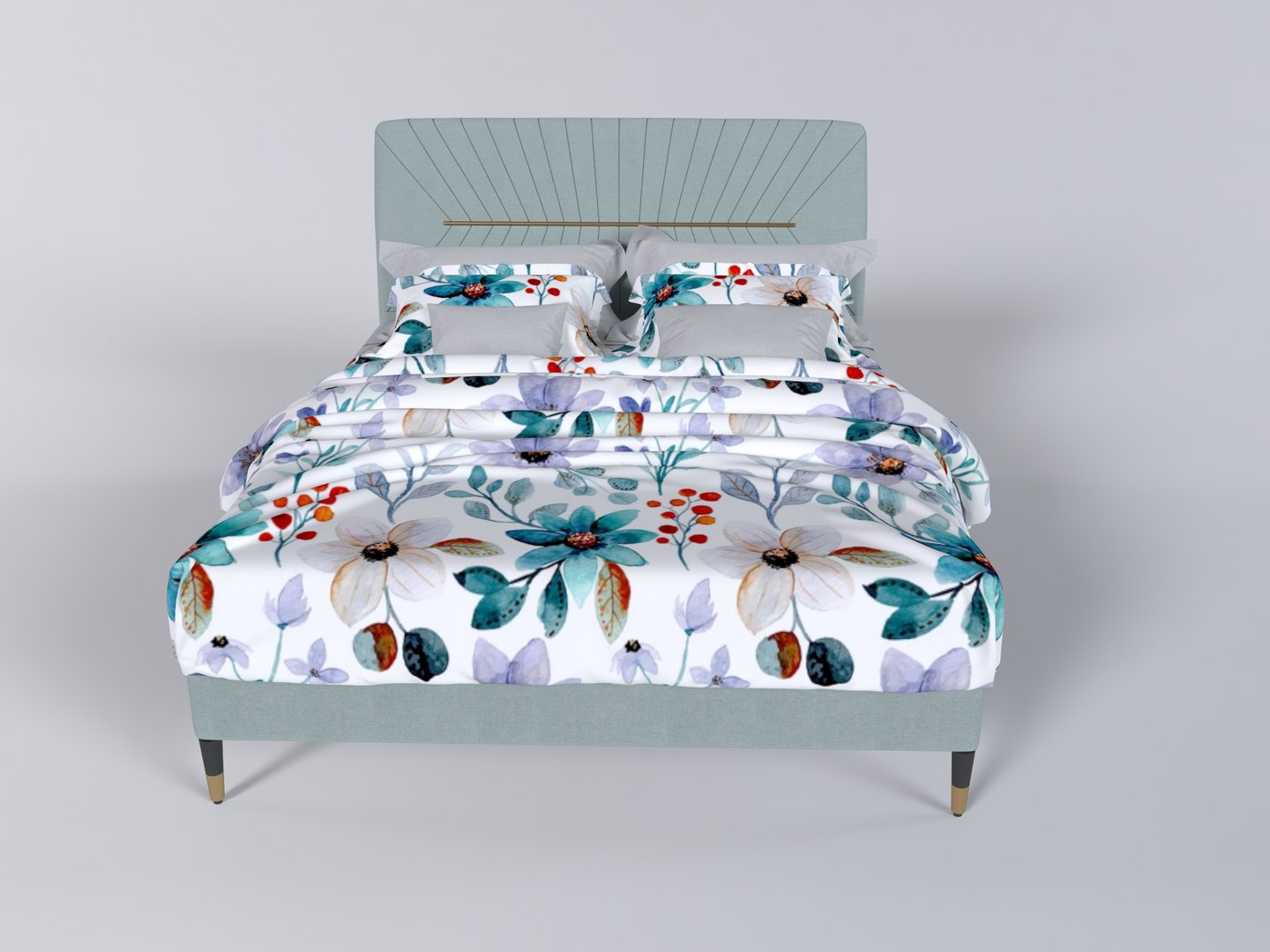 Donna Bed HC 3D - TurboSquid 1914809