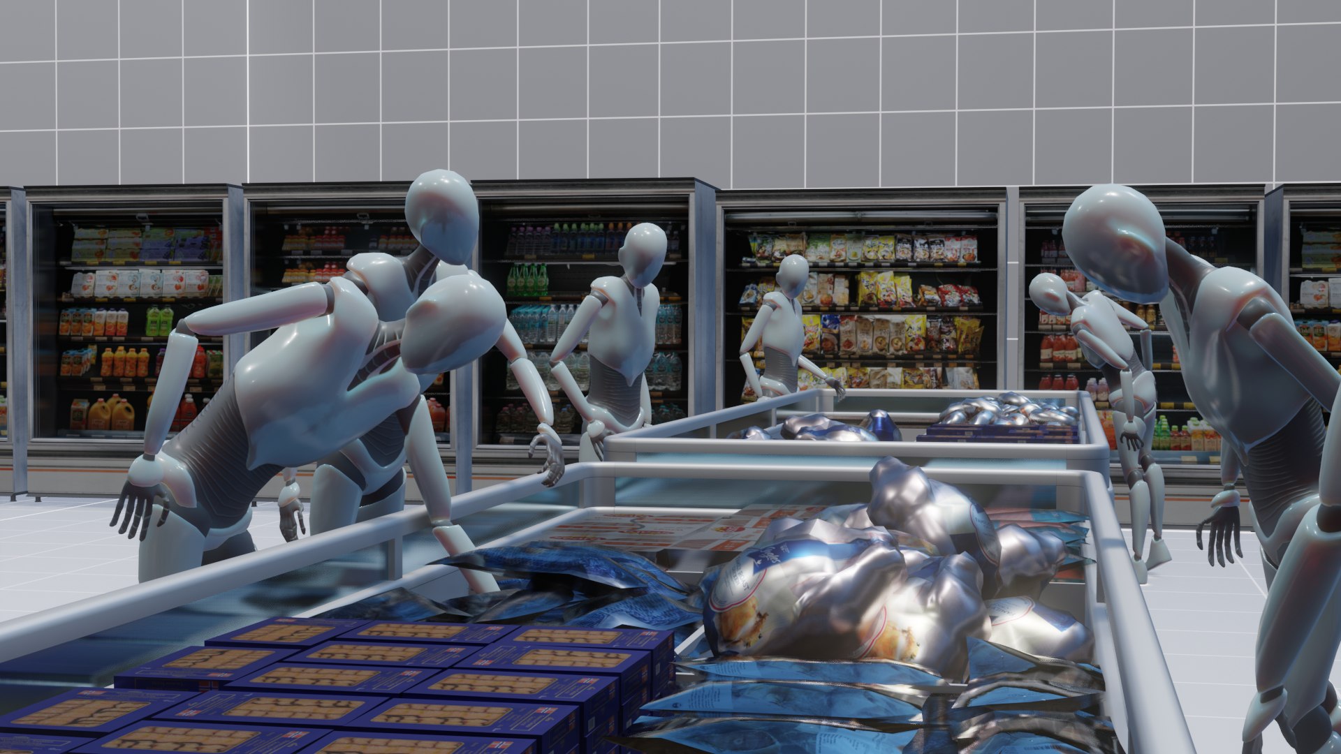 In Store Animations - Motion Cast04 Vol1 3D Model - TurboSquid 1862575