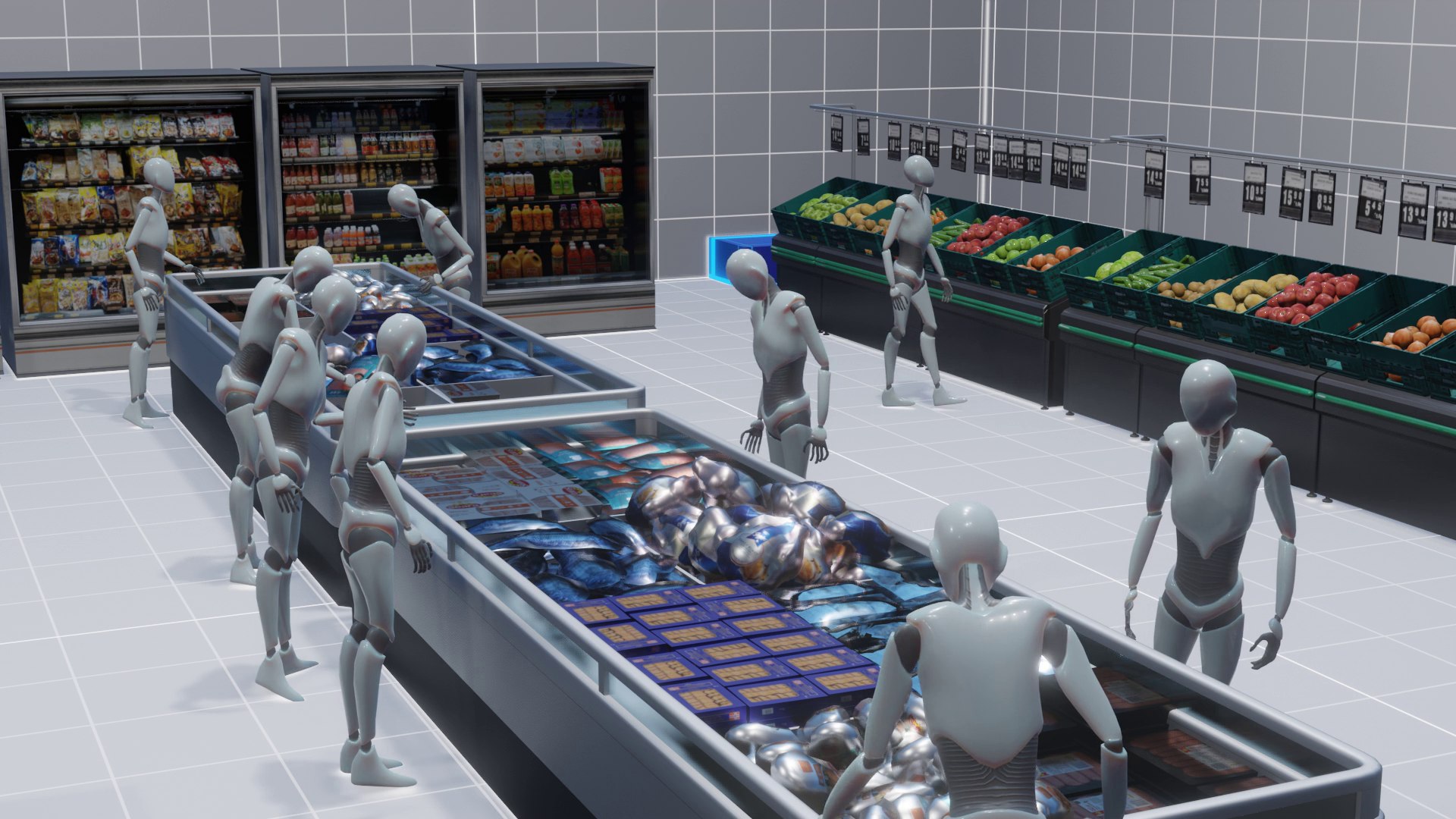 In Store Animations - Motion Cast04 Vol1 3D Model - TurboSquid 1862575