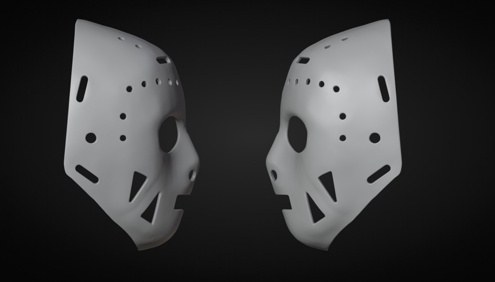Hockey Mask 3D - TurboSquid 2508433
