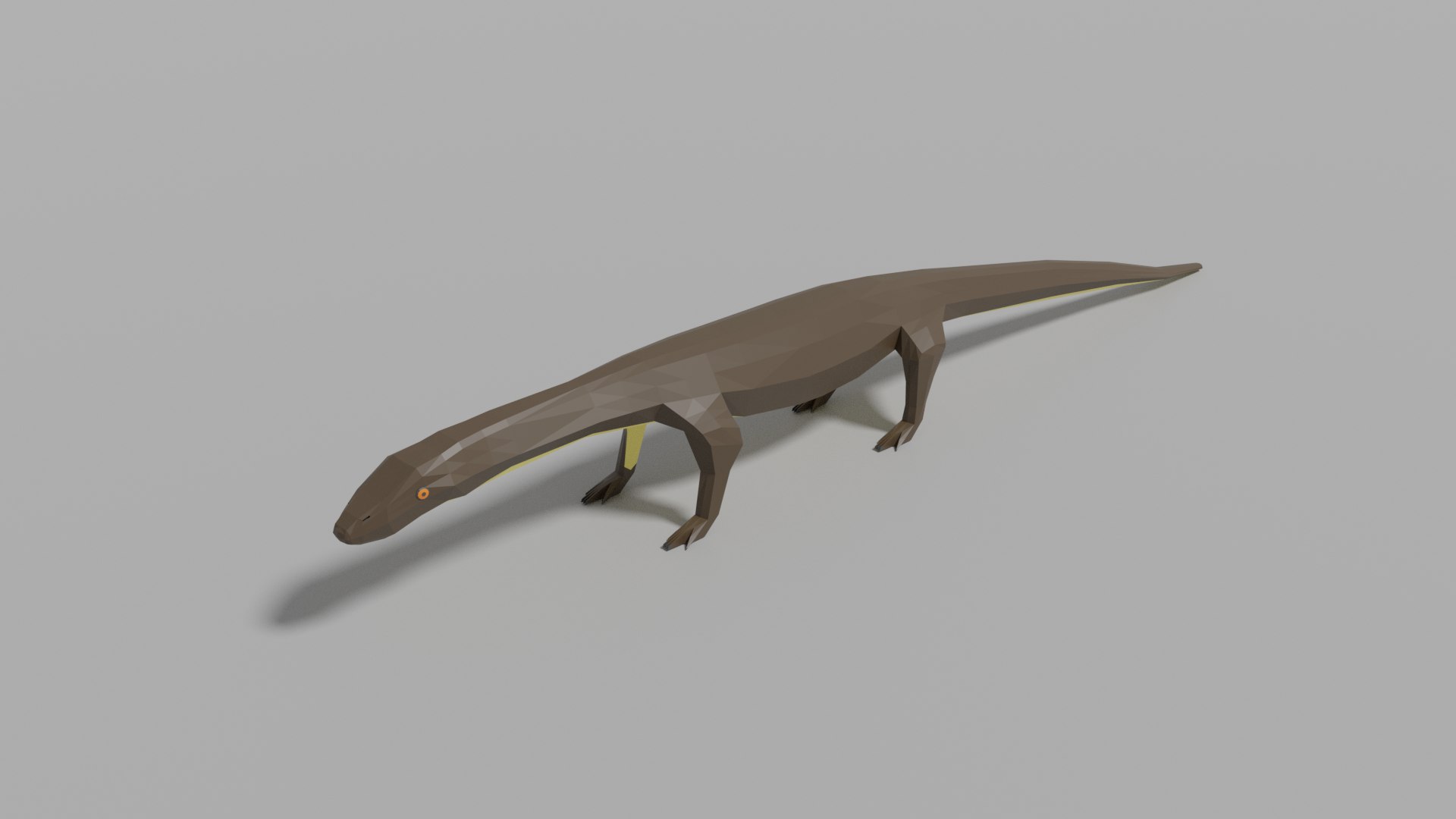 3D Model Monitor Lizard - TurboSquid 1652526