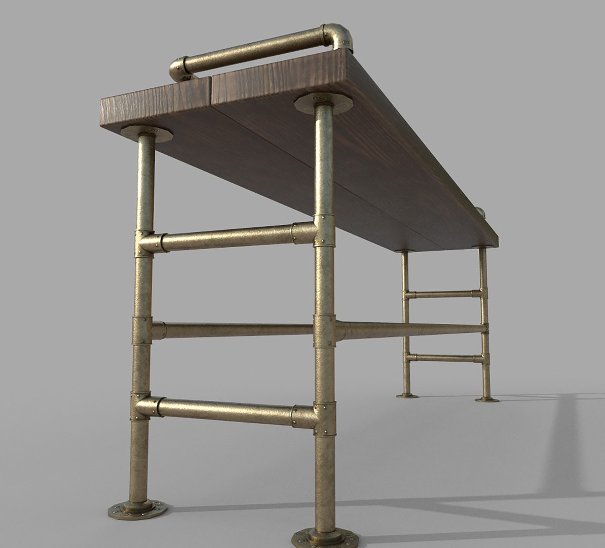 3D Bar Table Model - TurboSquid 1753056