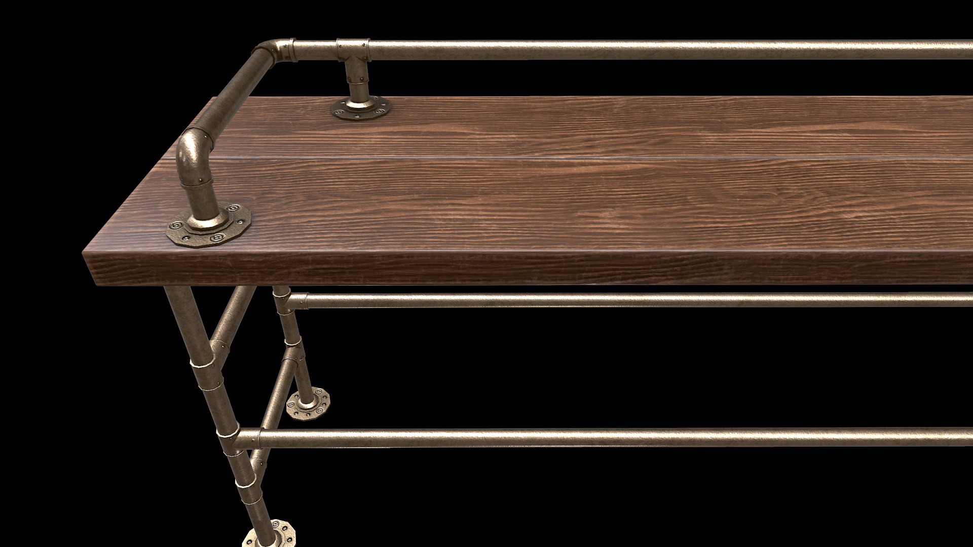 3D Bar Table Model - TurboSquid 1753056