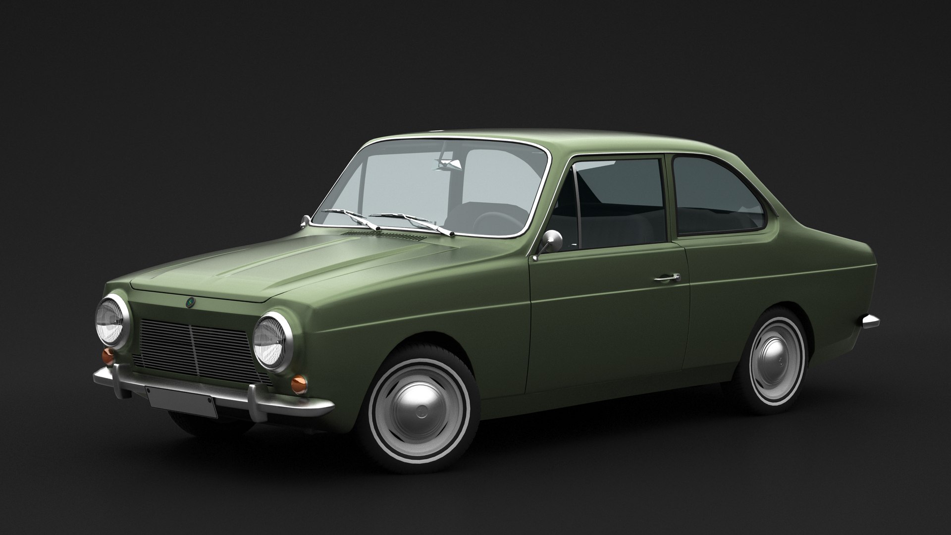modelo 3d Anadol A1 Sedan 1966 - TurboSquid 1709147
