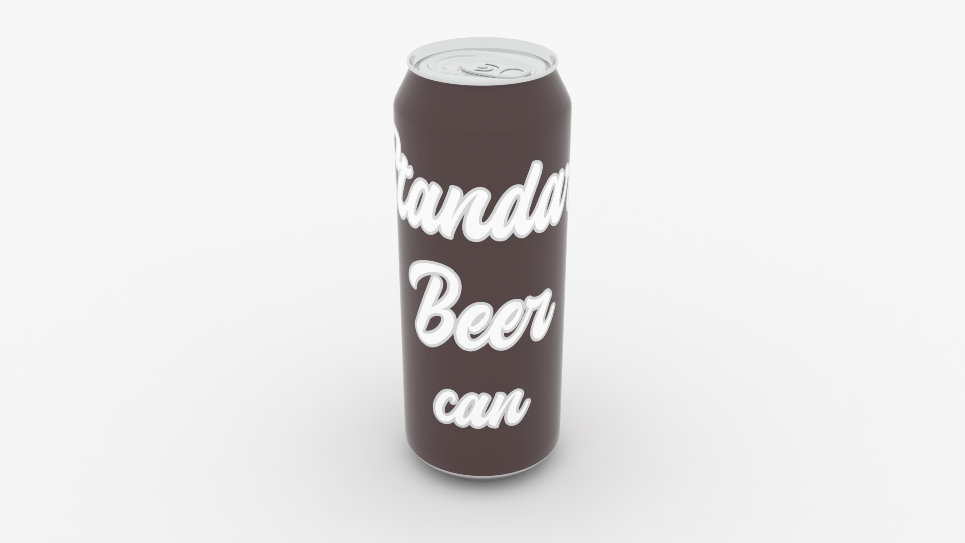 3D Standart Beer Can Model - TurboSquid 1956103
