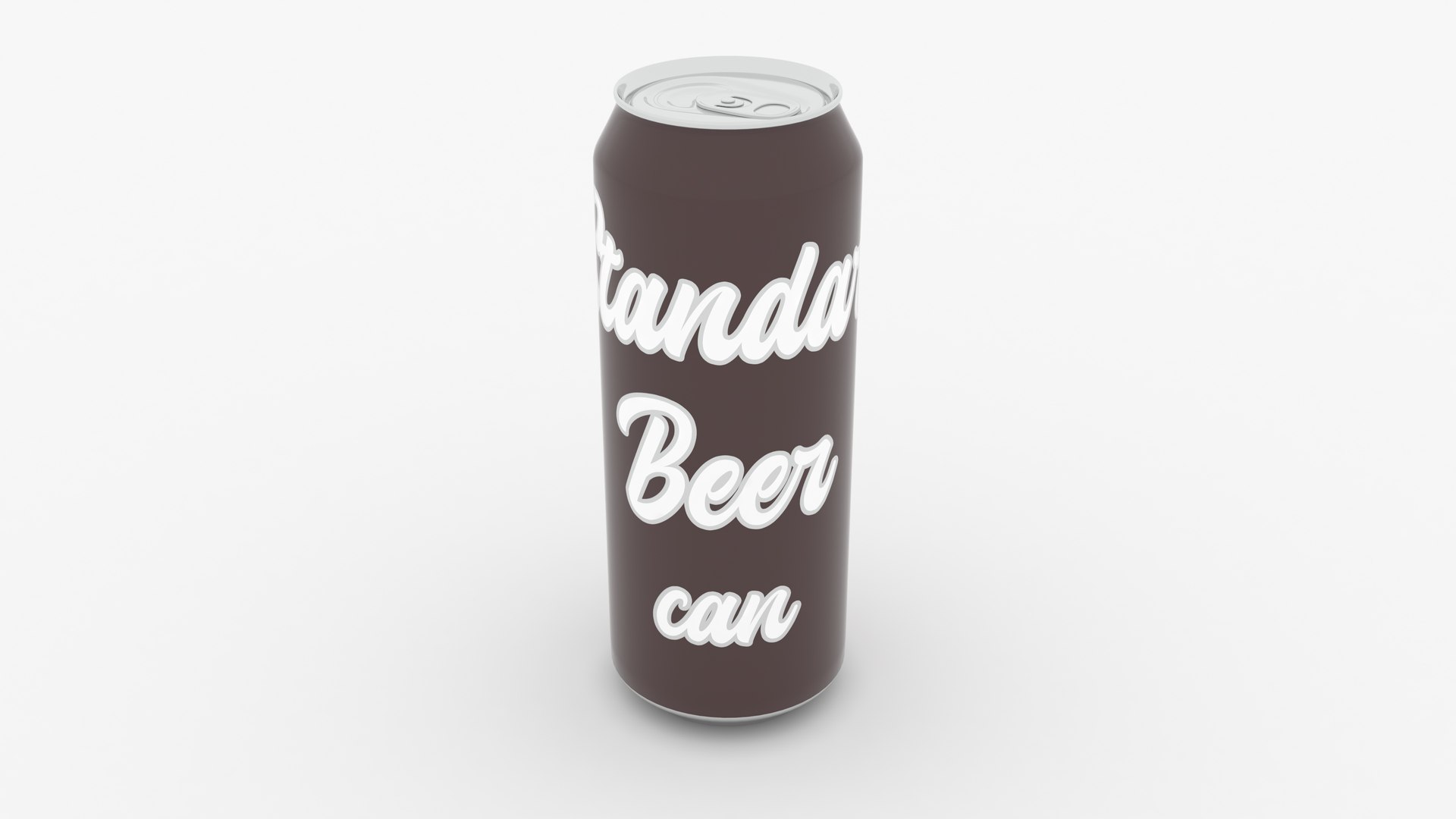 3D Standart Beer Can Model - TurboSquid 1956103