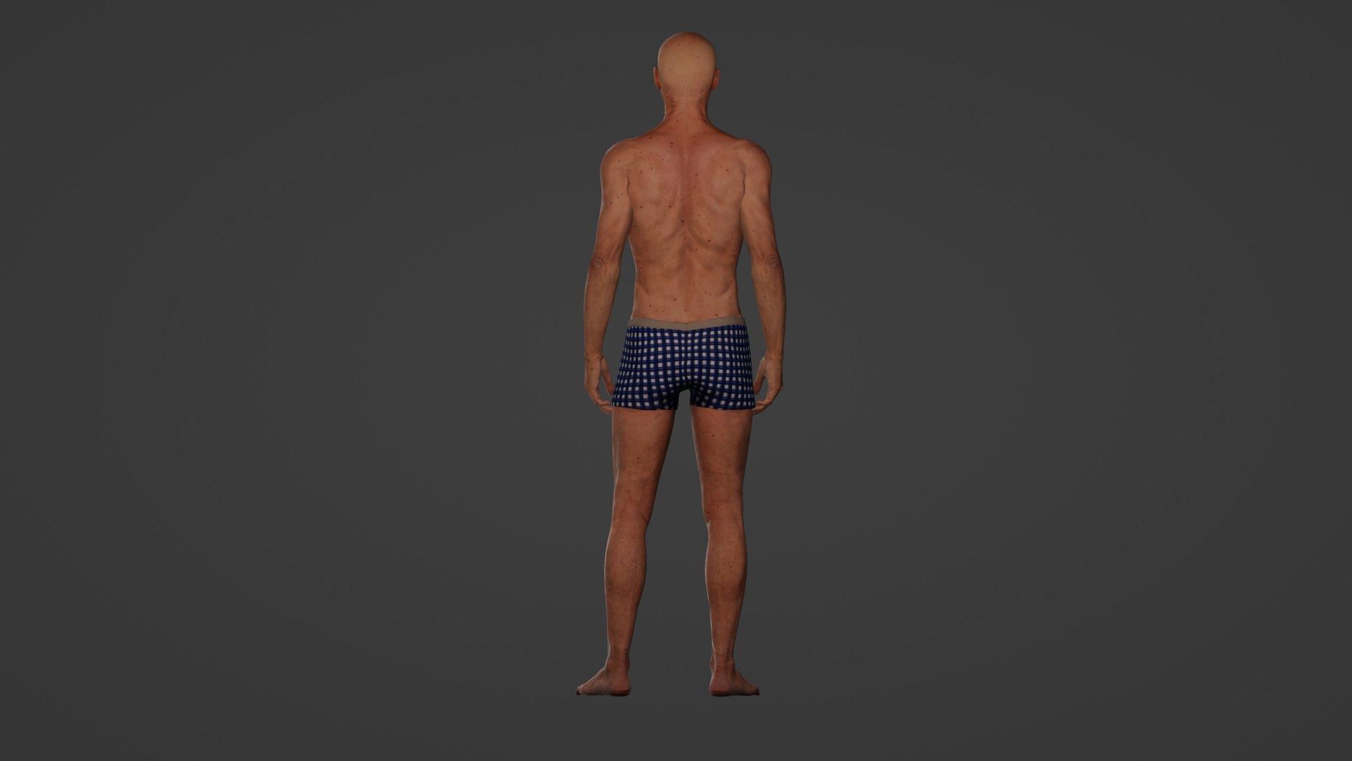 Realistic Elderly Man 3D Model Model - TurboSquid 2187996