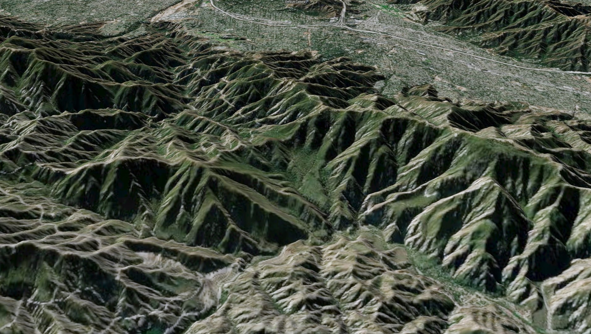 Free 3D Los Angeles Terrain California USA Model - TurboSquid 2003816