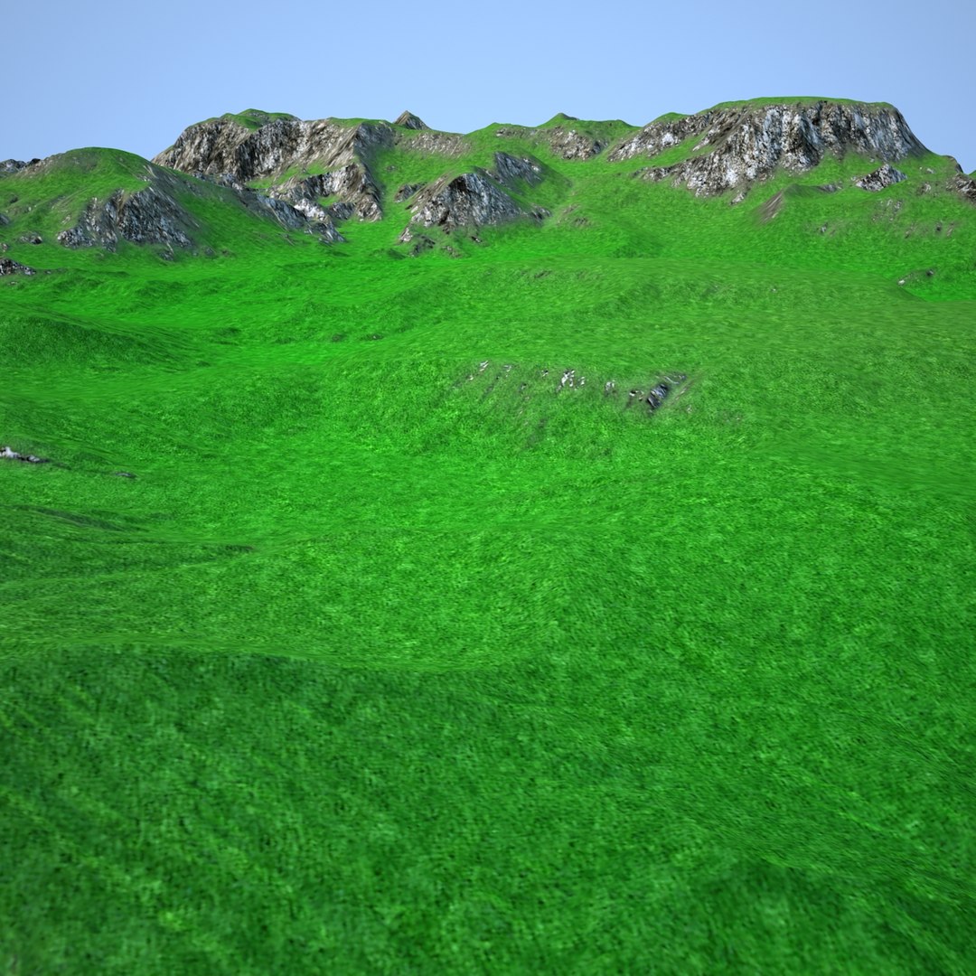 3d Model Of Terrain