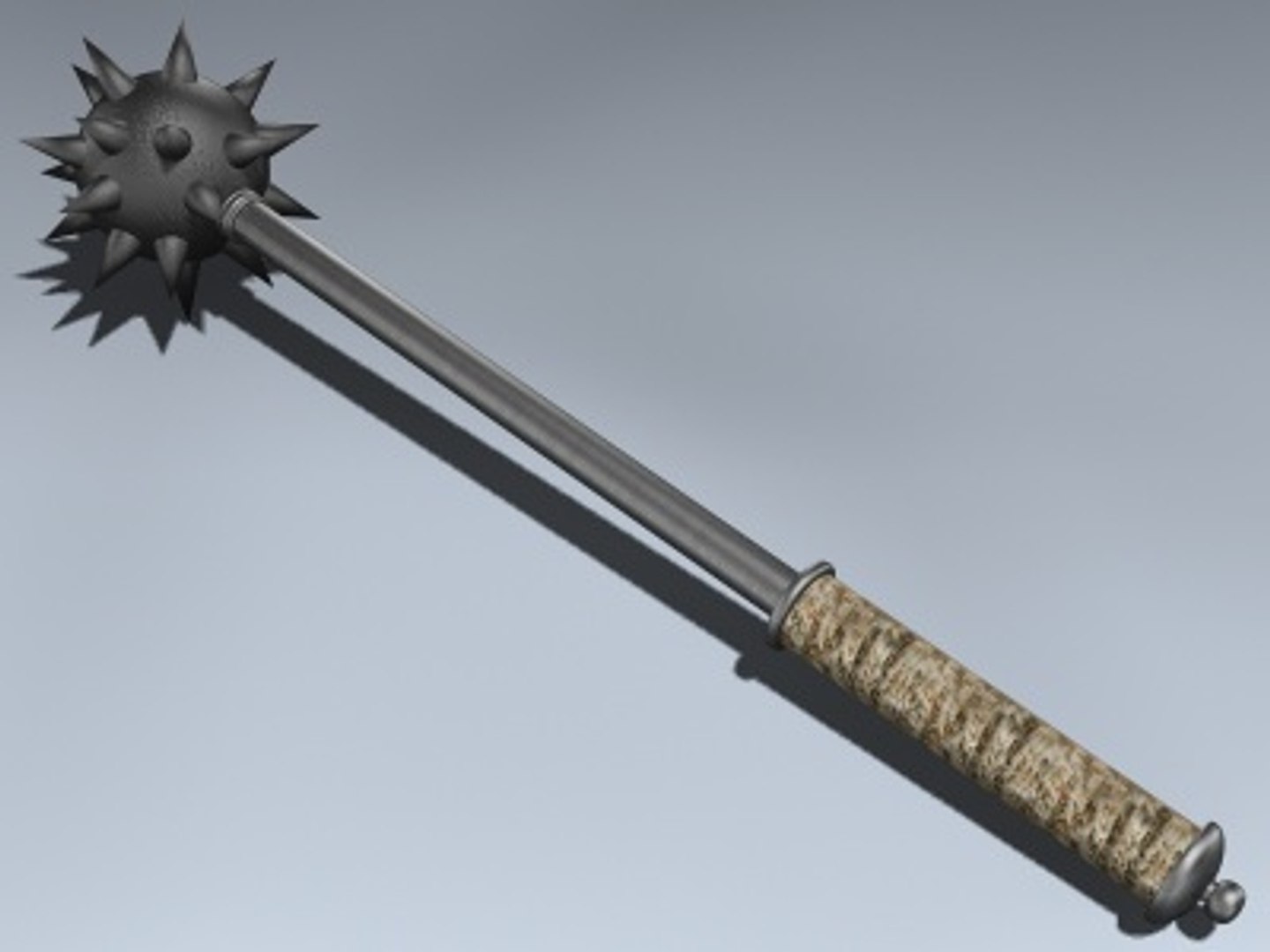 3d Mace Medieval Melee Model