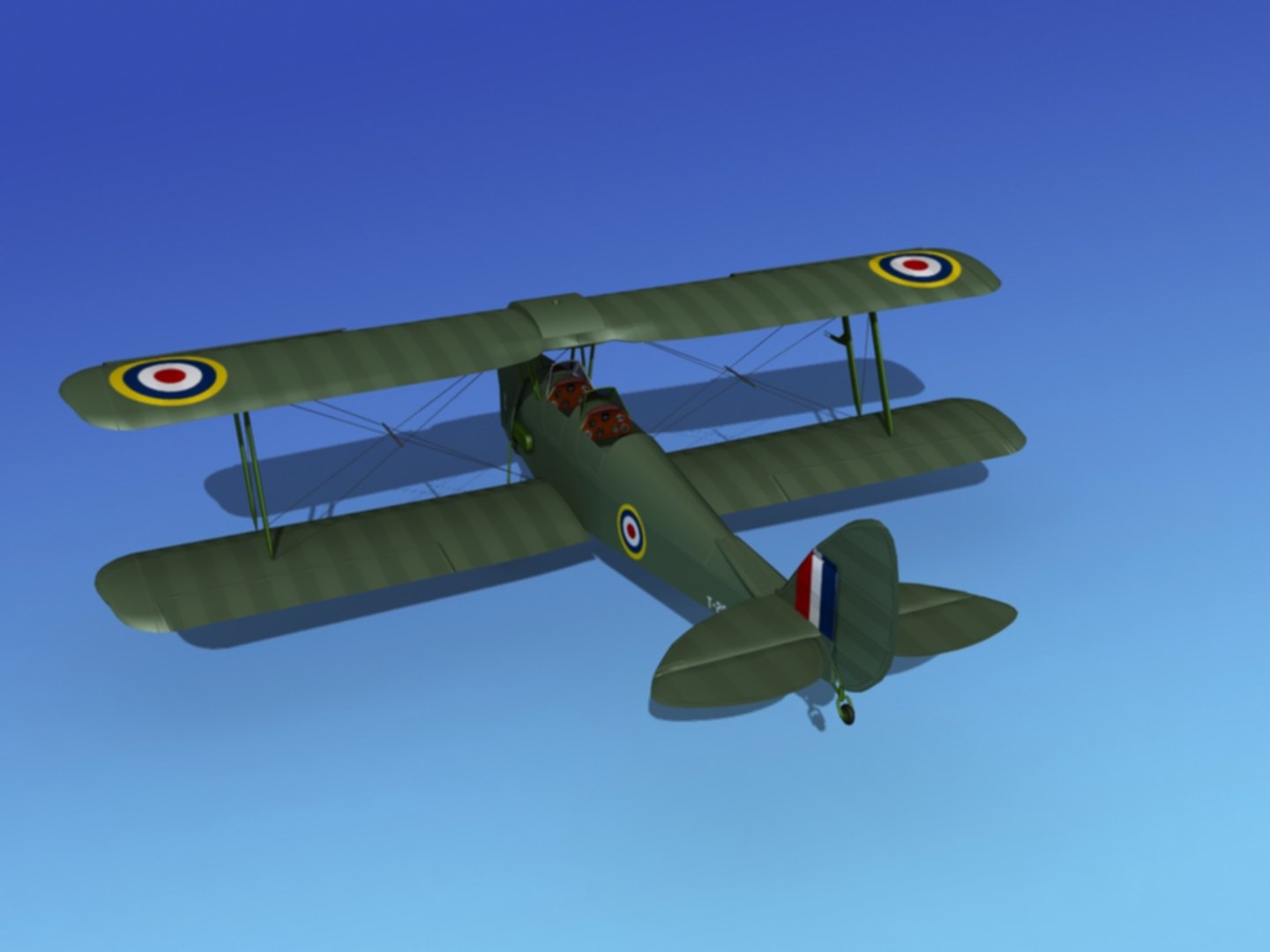 3d Tiger Moth