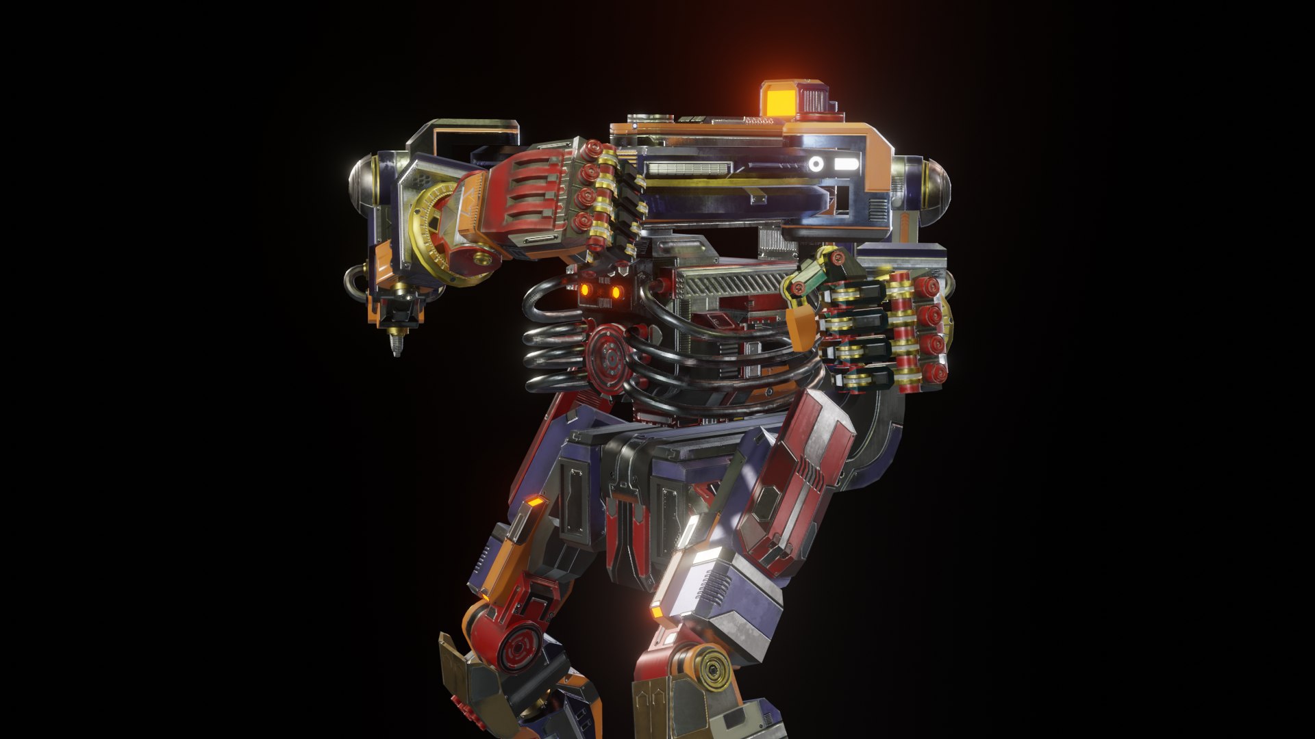 3D model Robot Fighter - TurboSquid 1737135