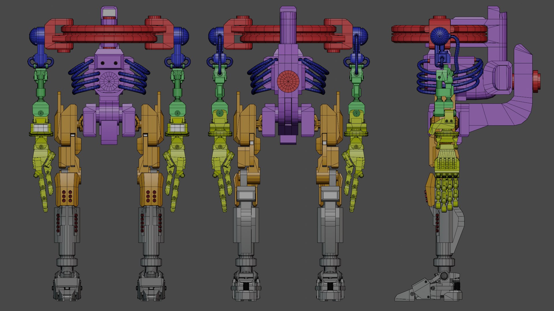 3D model Robot Fighter - TurboSquid 1737135