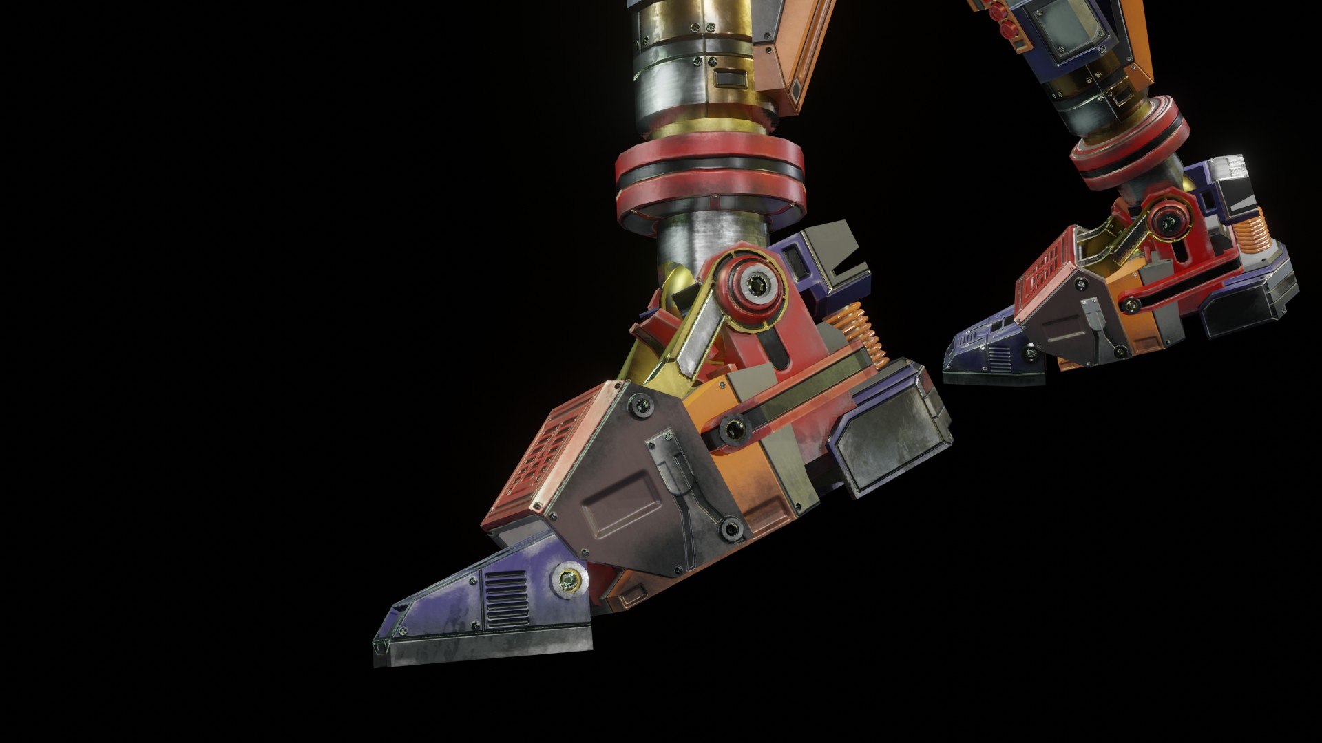 3D model Robot Fighter - TurboSquid 1737135