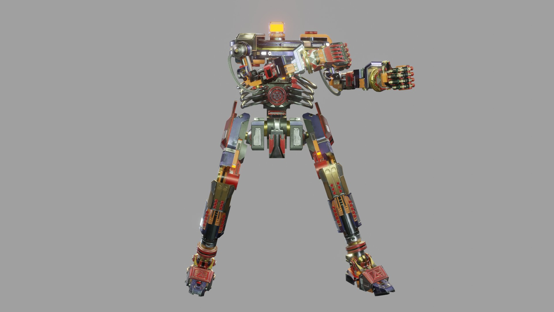 3D model Robot Fighter - TurboSquid 1737135