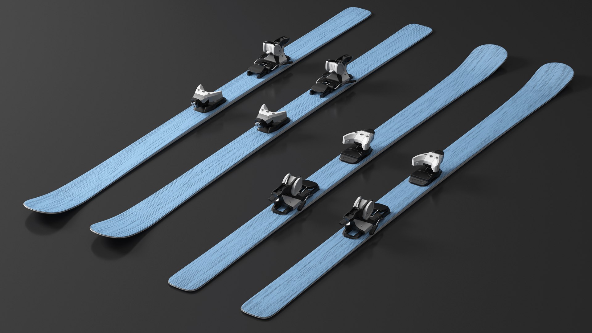 3D Snow Skis 1 Model - TurboSquid 2061402