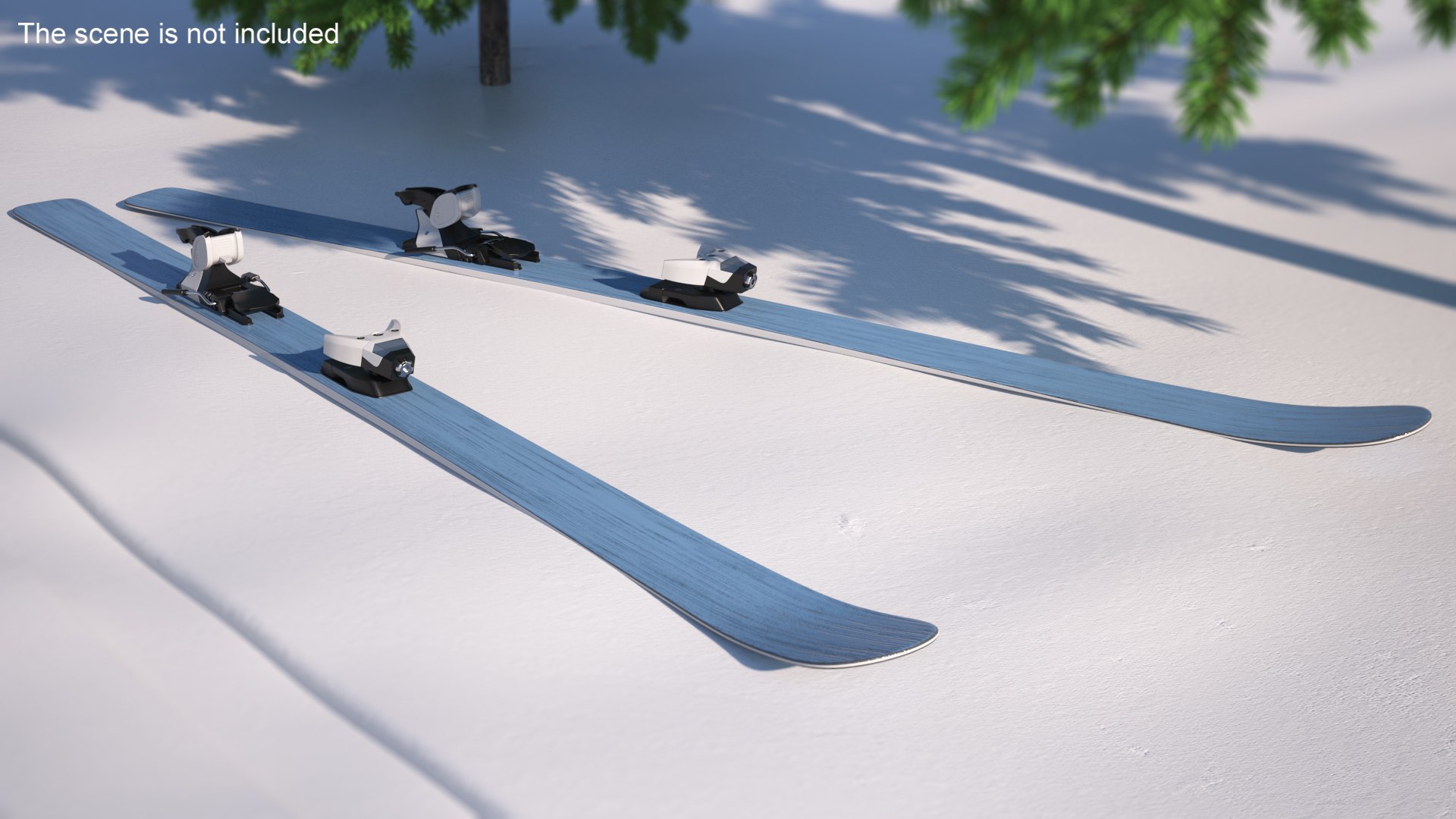 3D Snow Skis 1 Model - TurboSquid 2061402