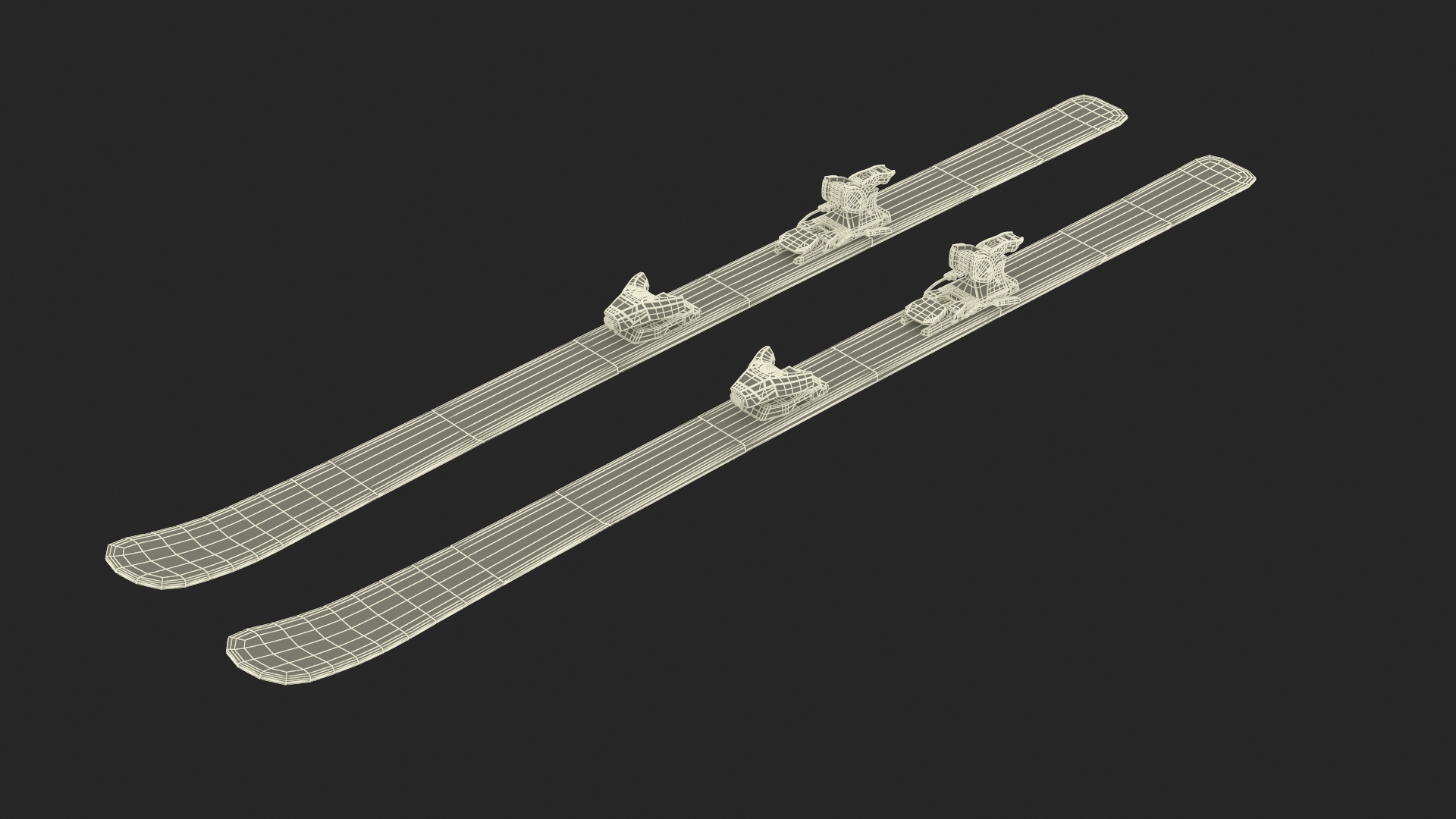 3D Snow Skis 1 Model - TurboSquid 2061402