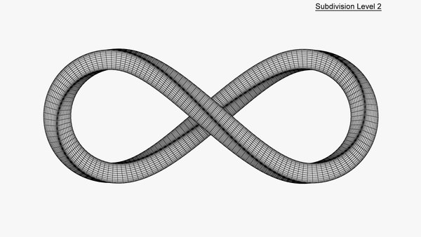 3D Infinity Symbol 02 - TurboSquid 1793361