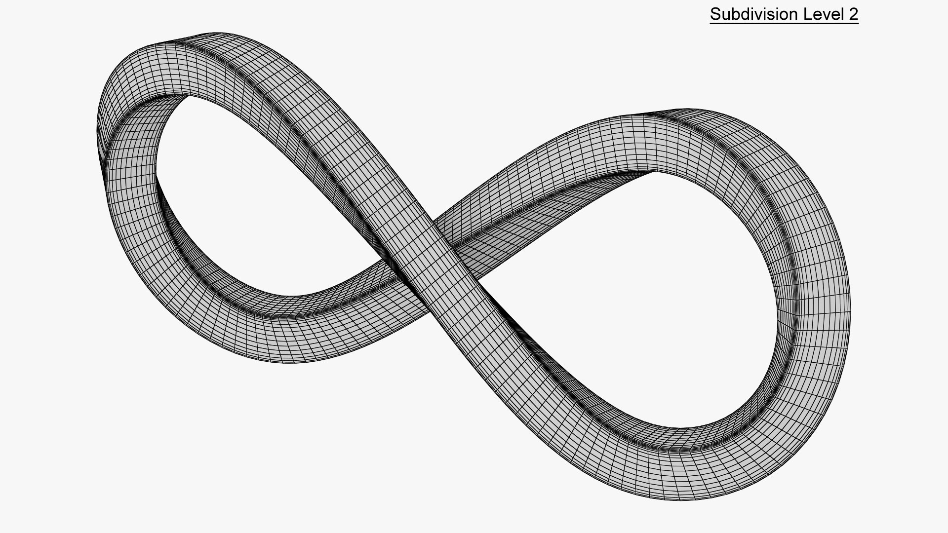 3D Infinity Symbol 02 - TurboSquid 1793361