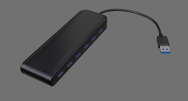 USB Hub 3D Models for Download | TurboSquid