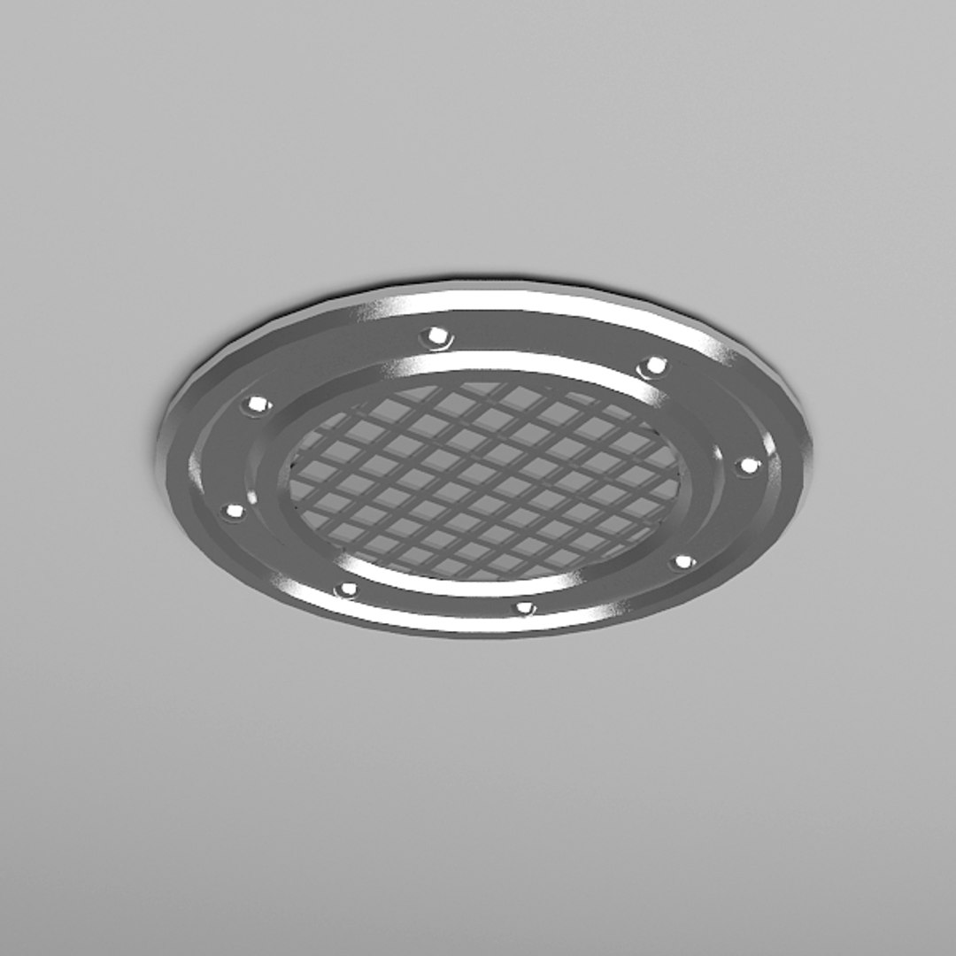 3d Model Of Ceiling Vents