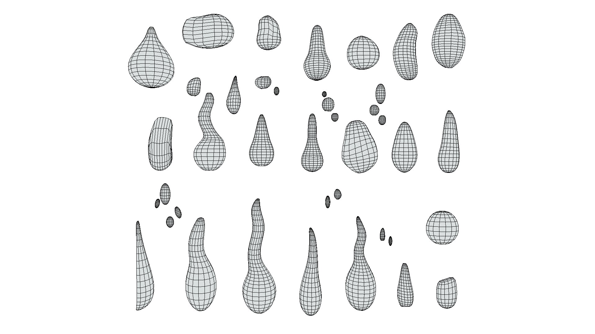 Water Drop Pack - 30 In 1 3D Model - TurboSquid 2132971