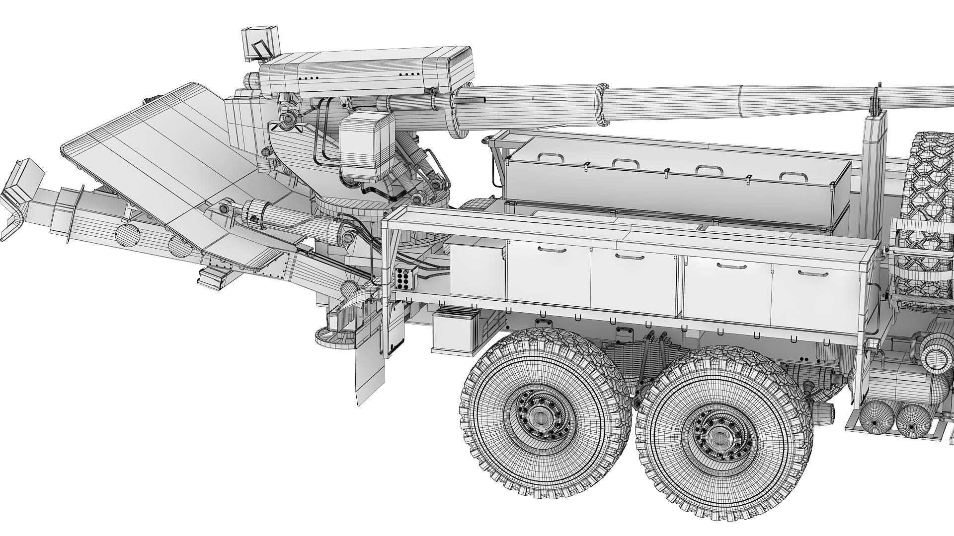 Howitzer Bogdana 3D model - TurboSquid 2171688