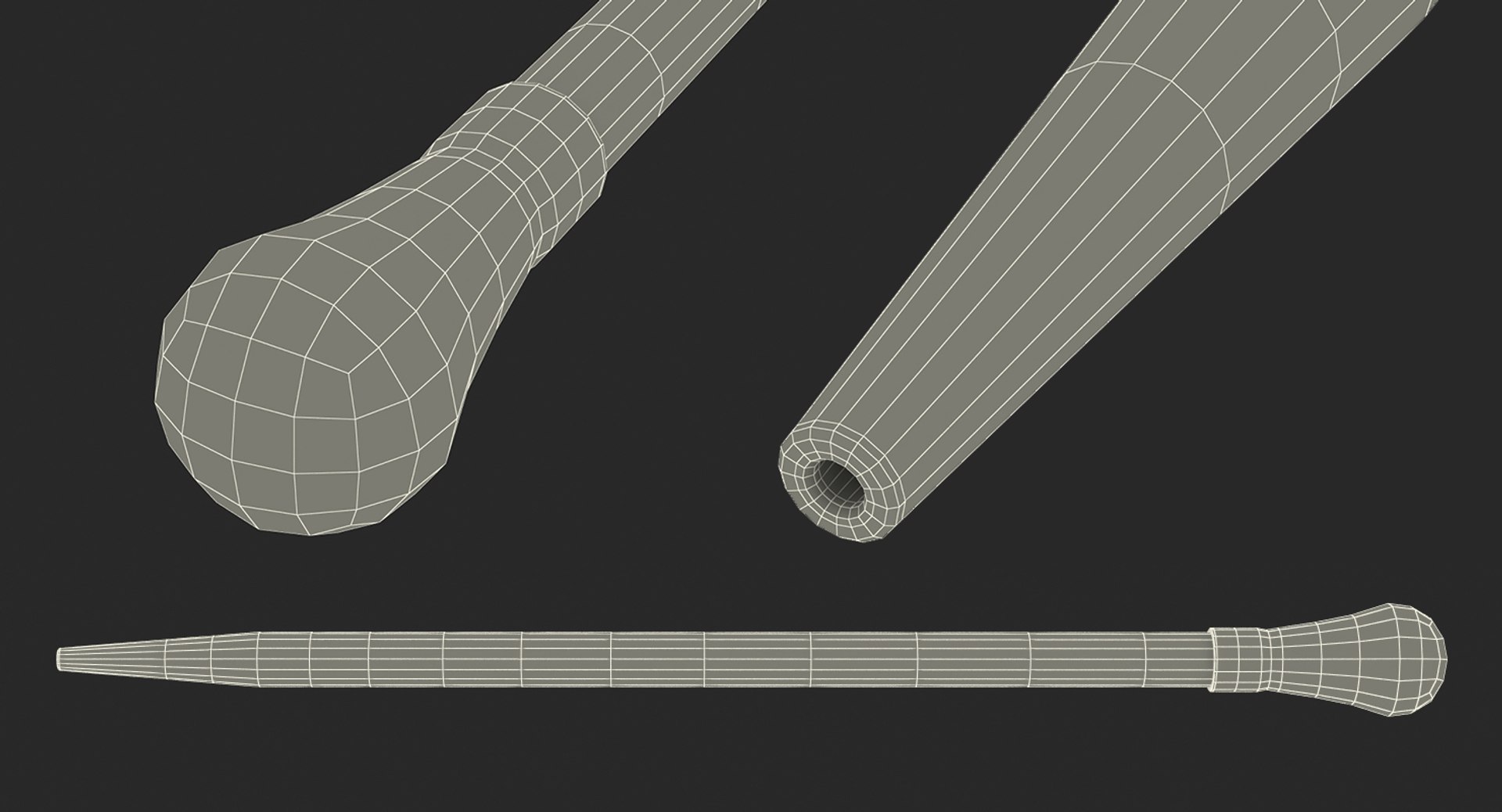 Glass Experiment Medical Pipette 3D Model - TurboSquid 1269006
