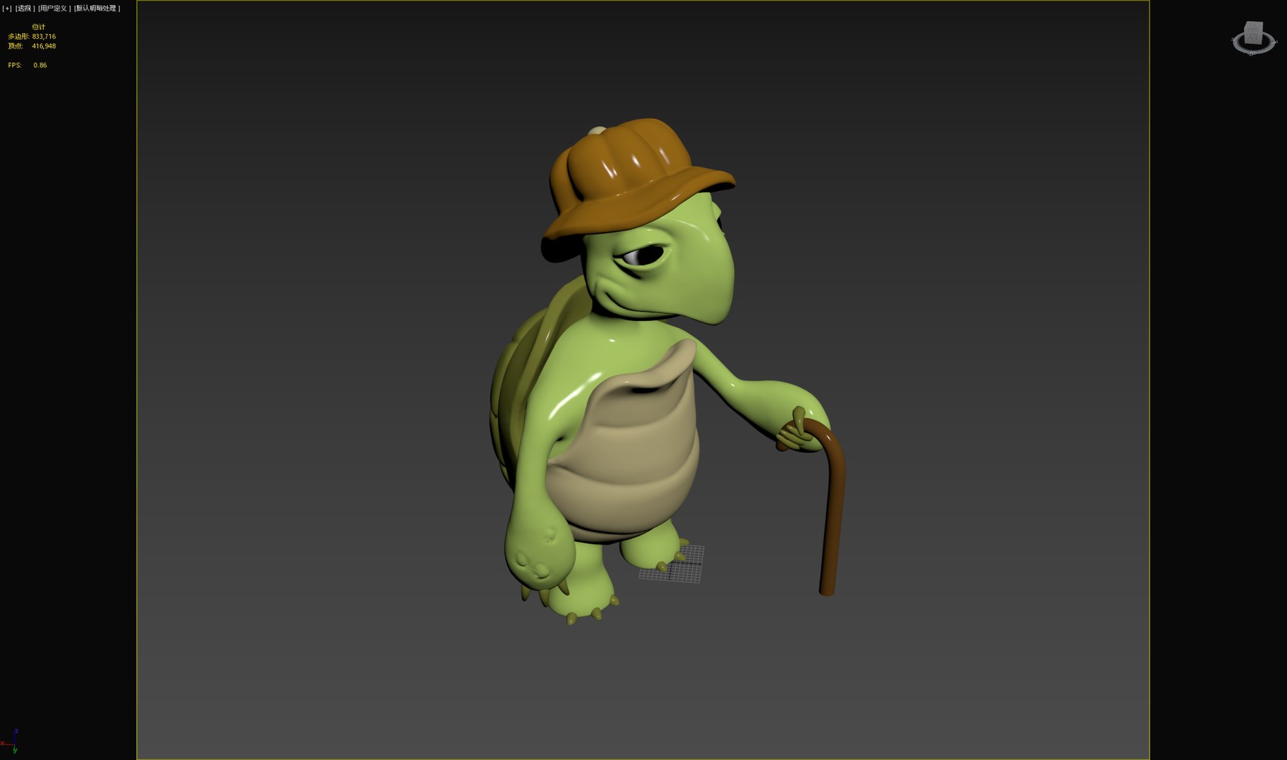 Cartoon Turtle 3D Model - TurboSquid 2118629