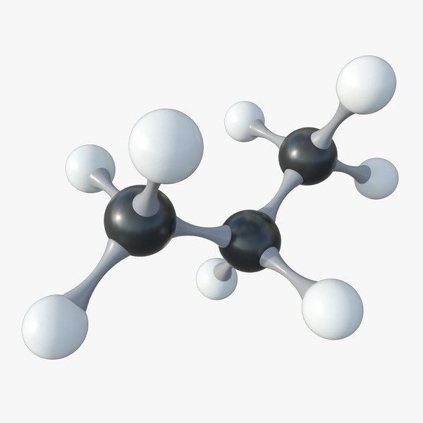 modelo 3d Molécula de propano con PBR 4K 8K - TurboSquid 1945377