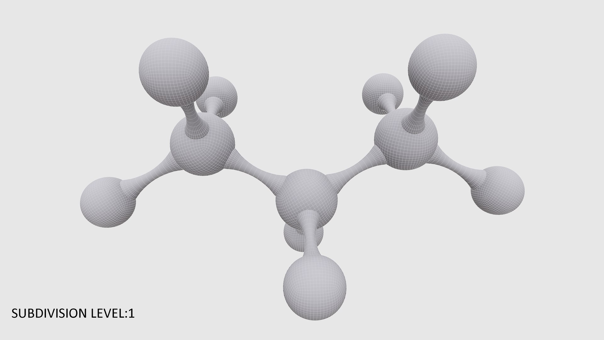 3D Propane Molecule With PBR 4K 8K - TurboSquid 1945377