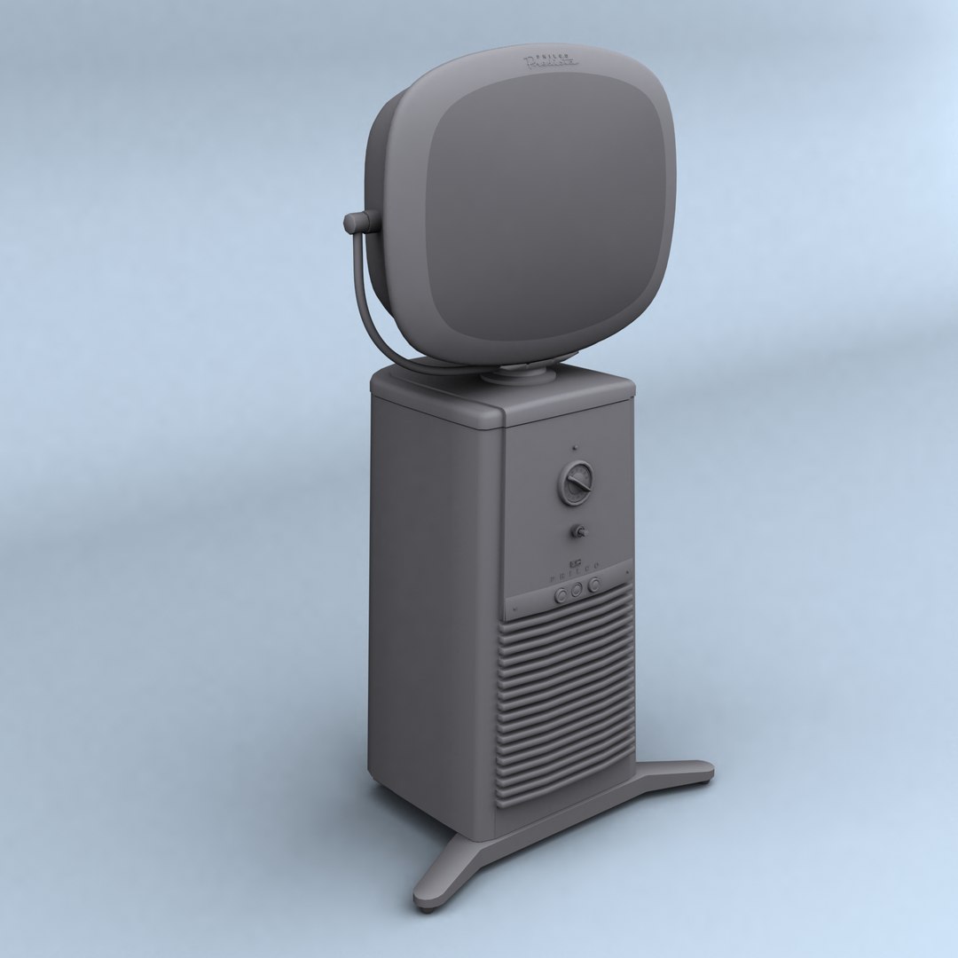 Philco Predicta Old Classic 3d Obj
