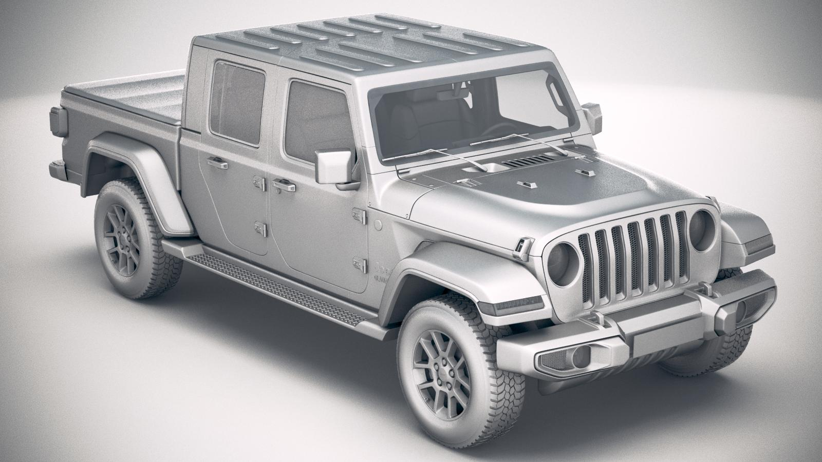 modelo 3d Jeep gladiador 2020 - TurboSquid 1364246