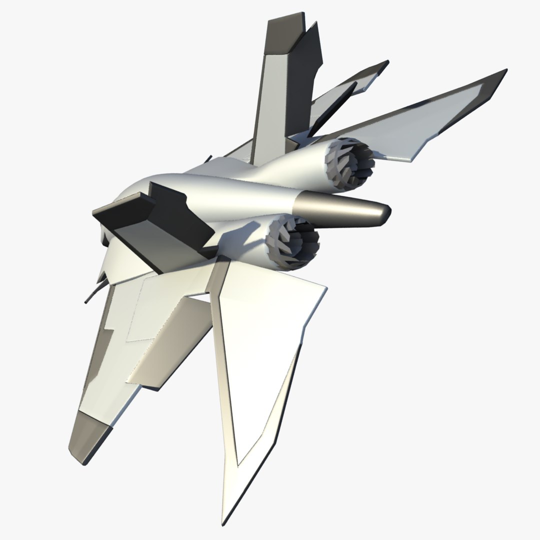 Concept Jet Aircraft 3d Ma