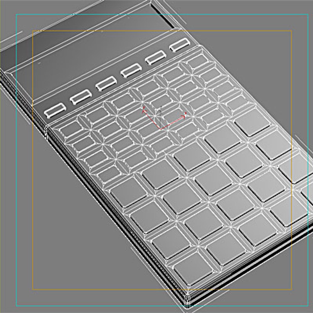 Scientific Calculator Calc 3d Model