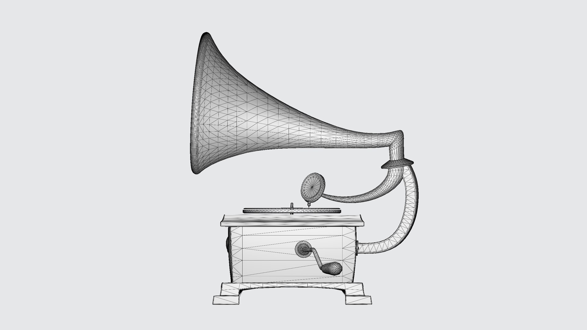 Gramophone Character - Vintage 3D Model - TurboSquid 2317851