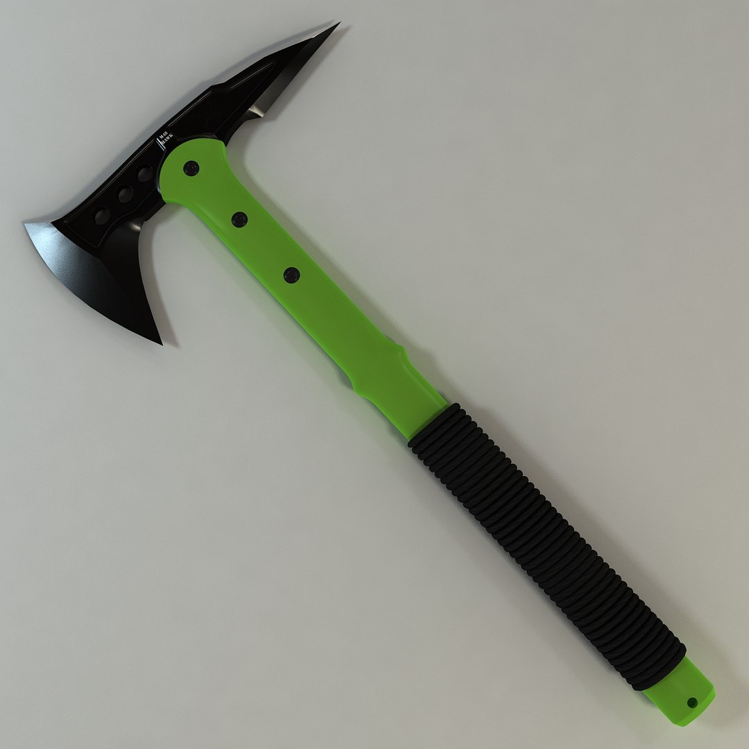 3d model united m48 hawk axe