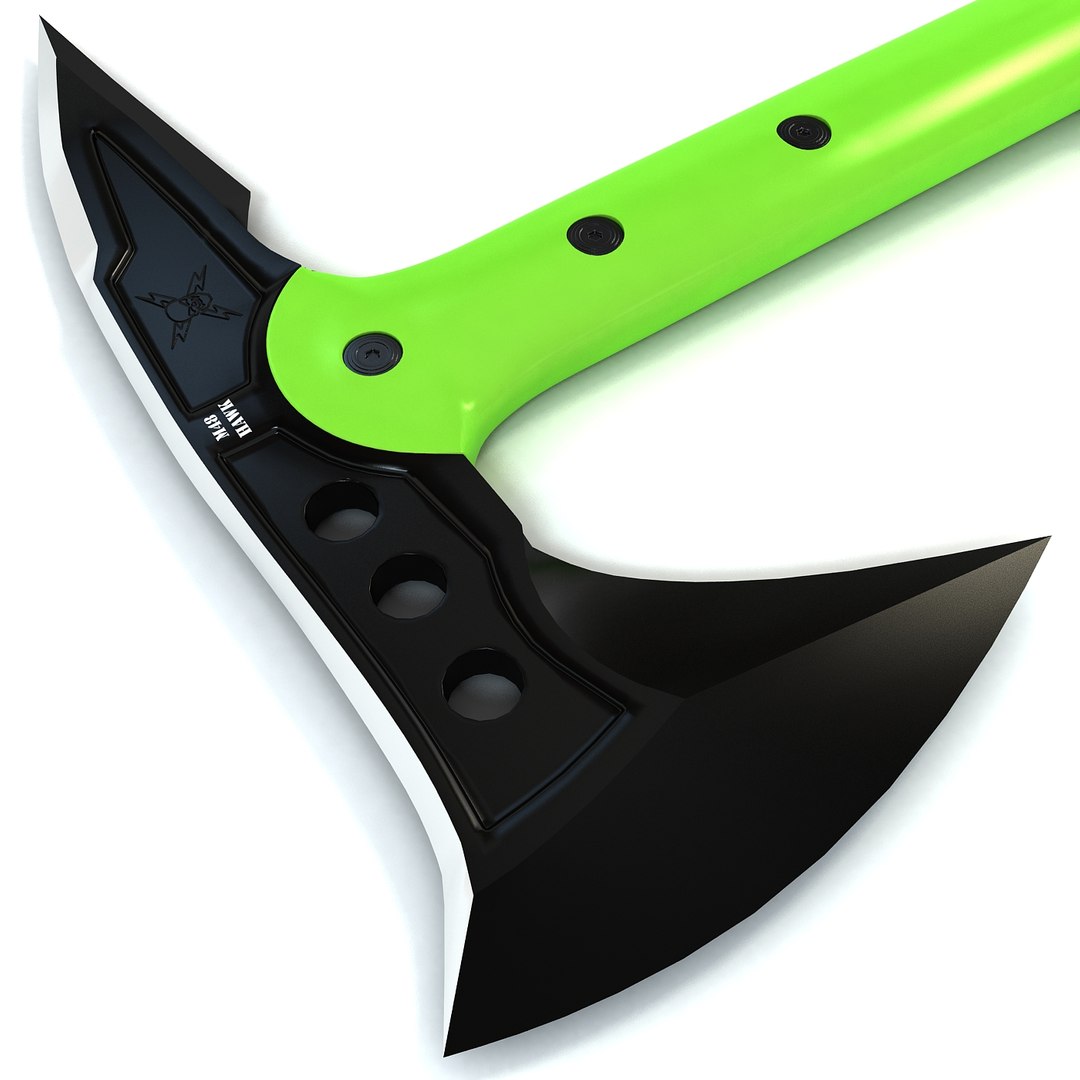 3d model united m48 hawk axe