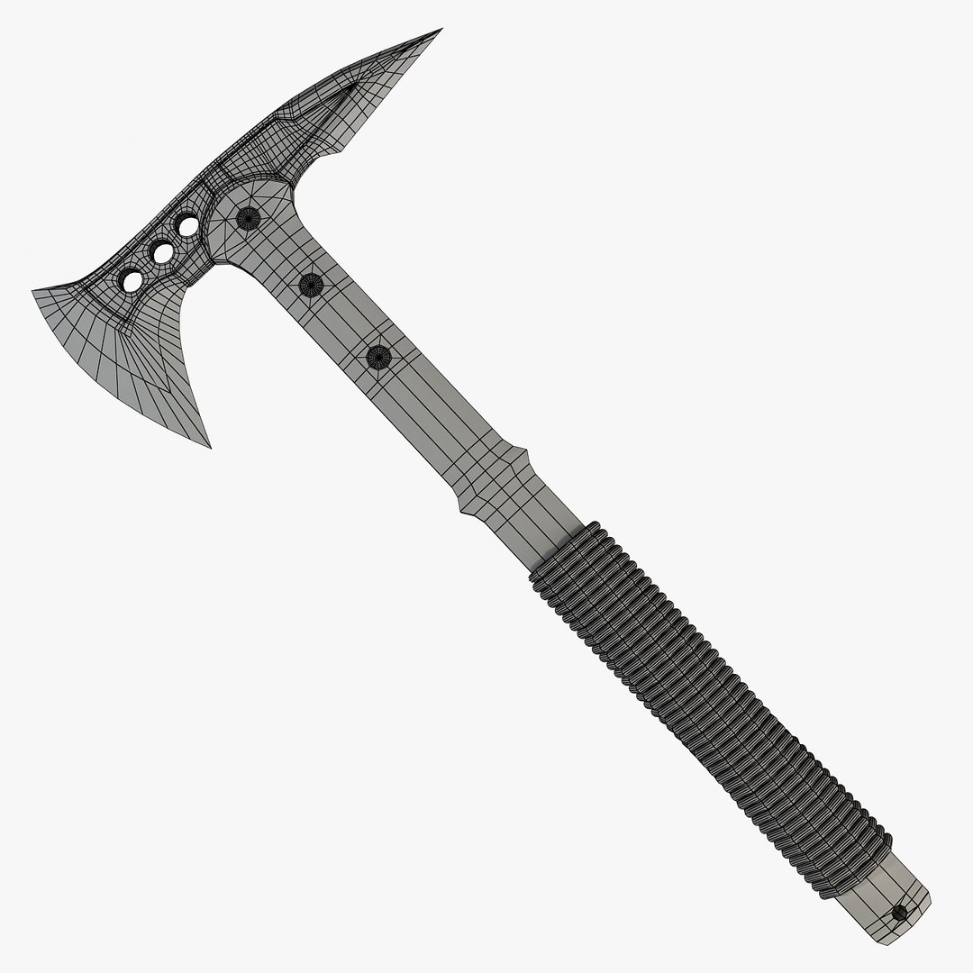 3d model united m48 hawk axe