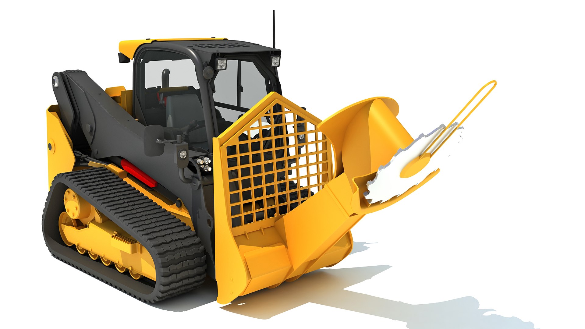 Skid Steer Loader Tree 3D Model - TurboSquid 1691010
