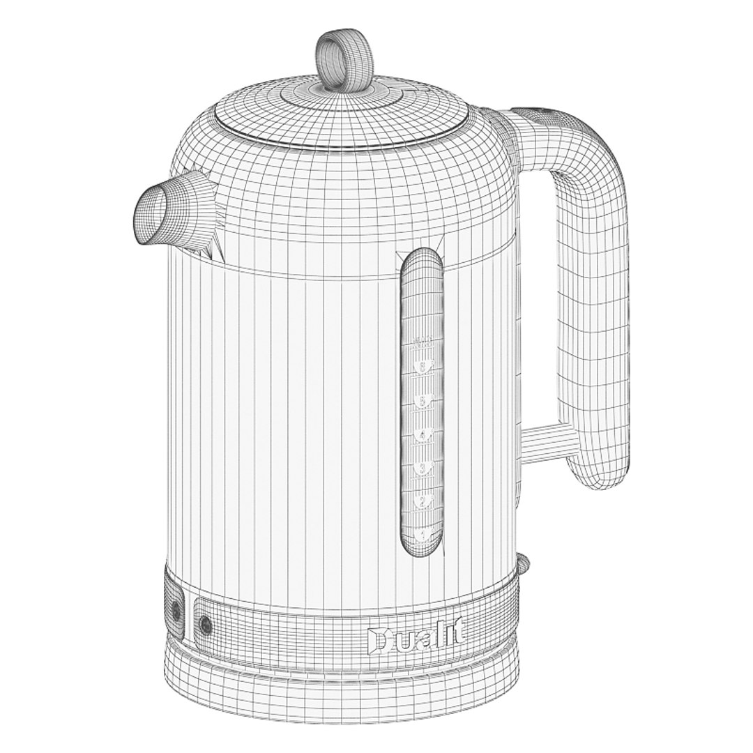 3d dualit classic kettle model