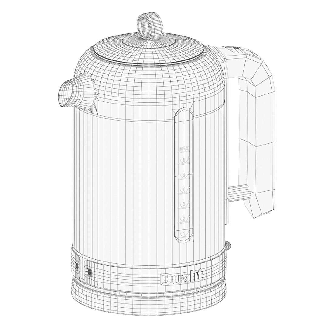 3d dualit classic kettle model