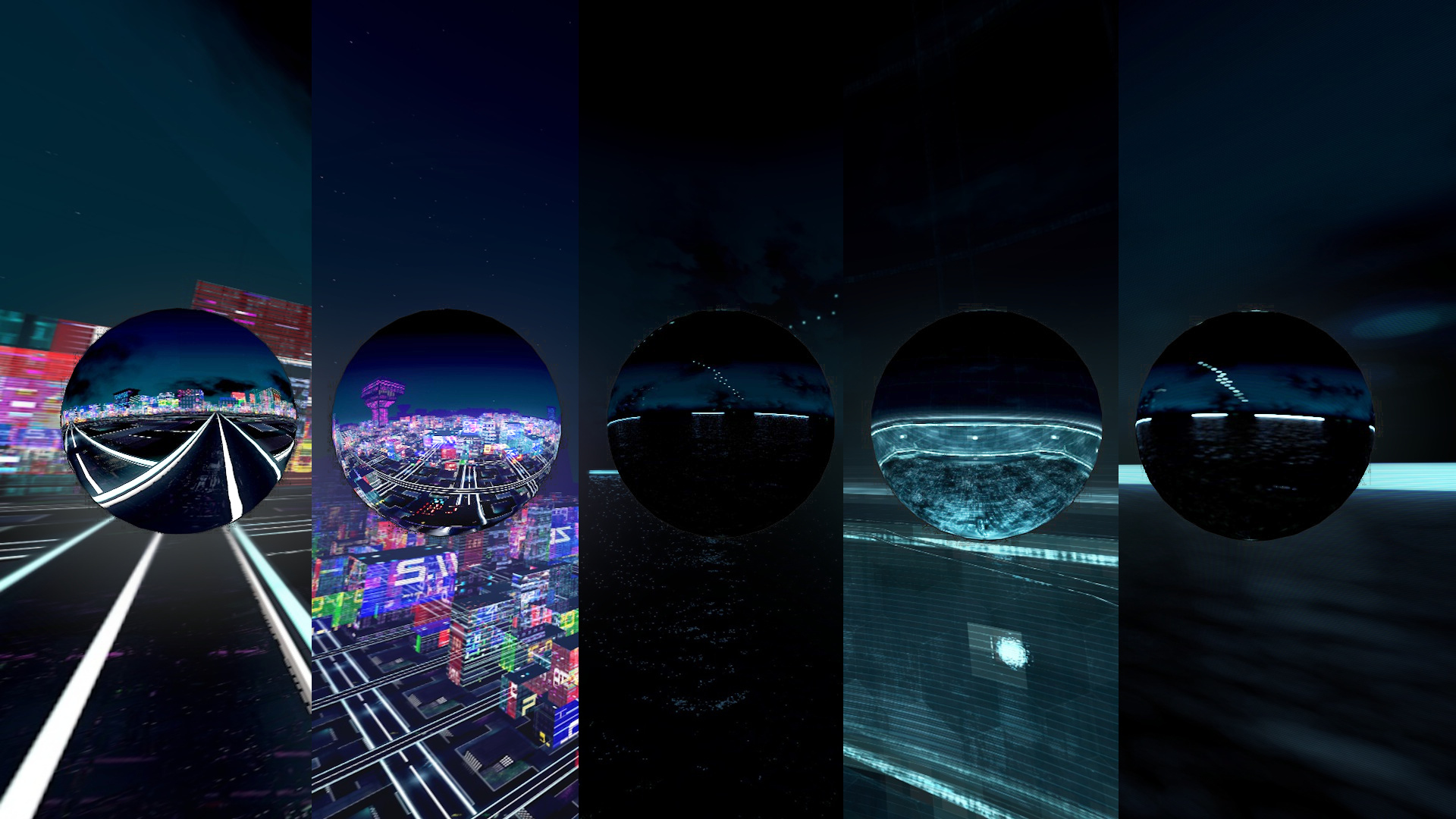 Cubemap Skybox Set A - Digital Frontiers Vol 1 - HDRI Skies 3D model ...