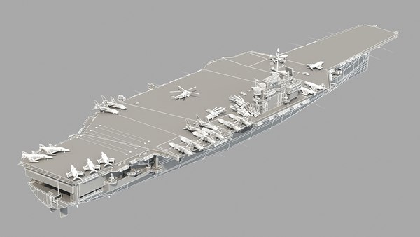 3D USS Forrestal CV-59 CVA-59 AVT-59 - TurboSquid 1878877