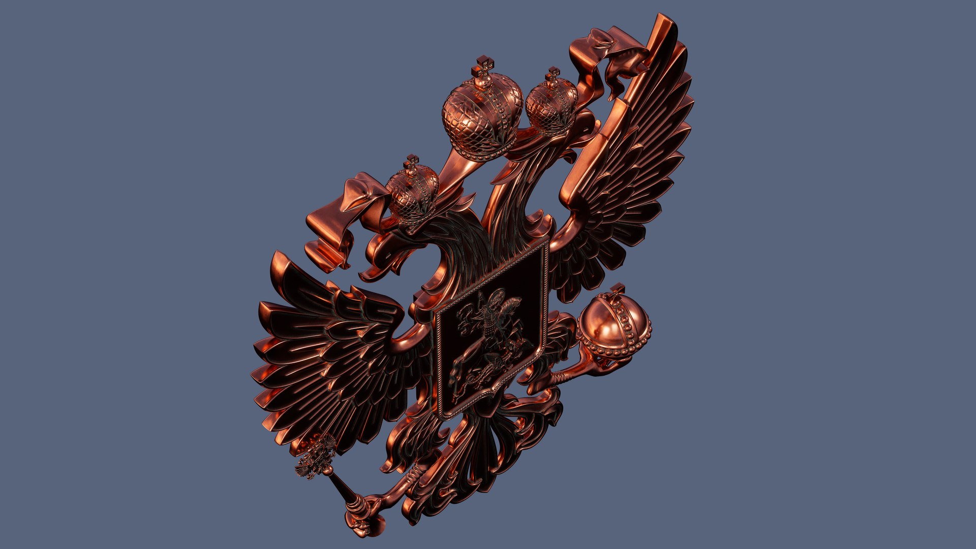 3D Gerb Russia - TurboSquid 1954672