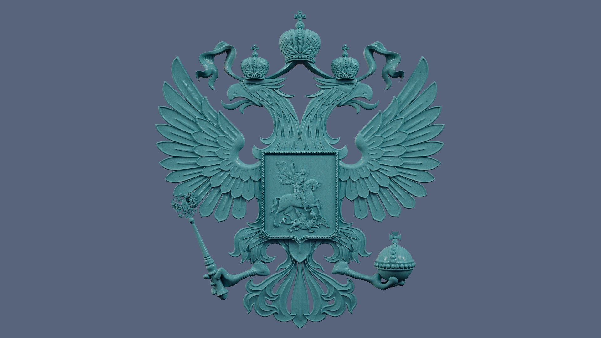 3D Gerb Russia - TurboSquid 1954672